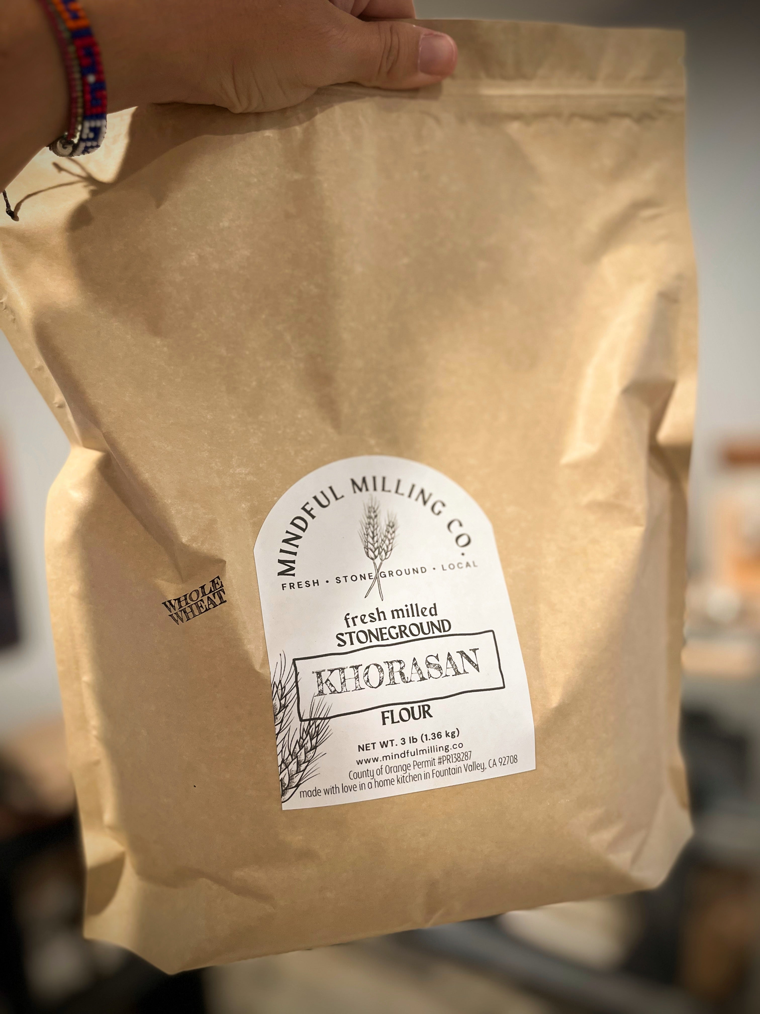Fresh Milled Organic Khorasan Flour (aka Kamut) – Mindful Milling Co.